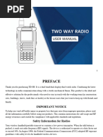 TD h3 Two Way Radio Manual | PDF | Battery Charger | Radio