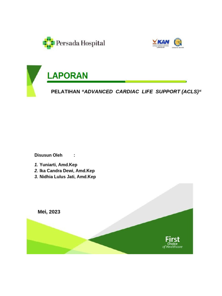 Laporan Acls - 2023 | PDF