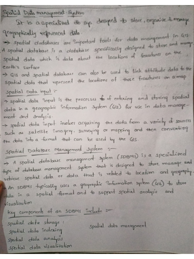 Unit-3. RS & Gis | PDF
