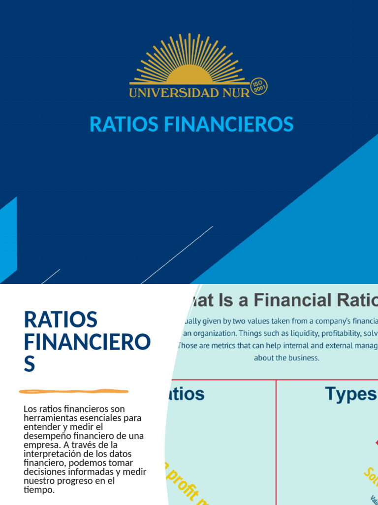 Ratios Financieros - Finanzas | PDF | Liquidez de mercado ...