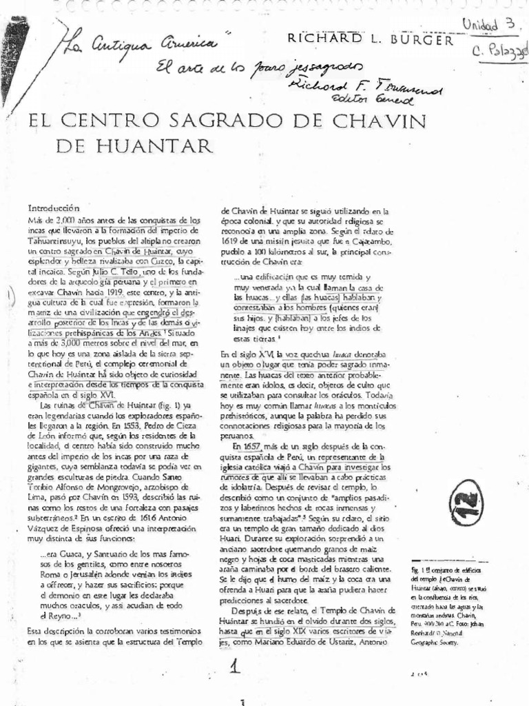 Burger Richard El Centro Sagrado de Chav | PDF