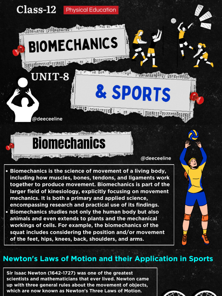 Biomechanics in Sports: Newton's Laws | PDF | Friction | Force