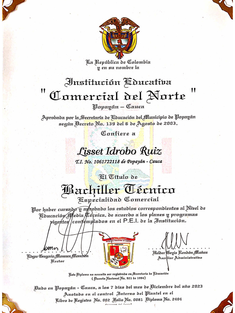 Diplomas | PDF