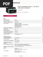 Schneider Electric - EOCR - 3DM2-WRDUWZ | PDF | Relay | Alternating Current