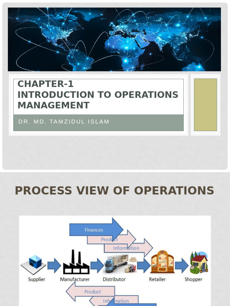 Introduction to Operations Management | PDF