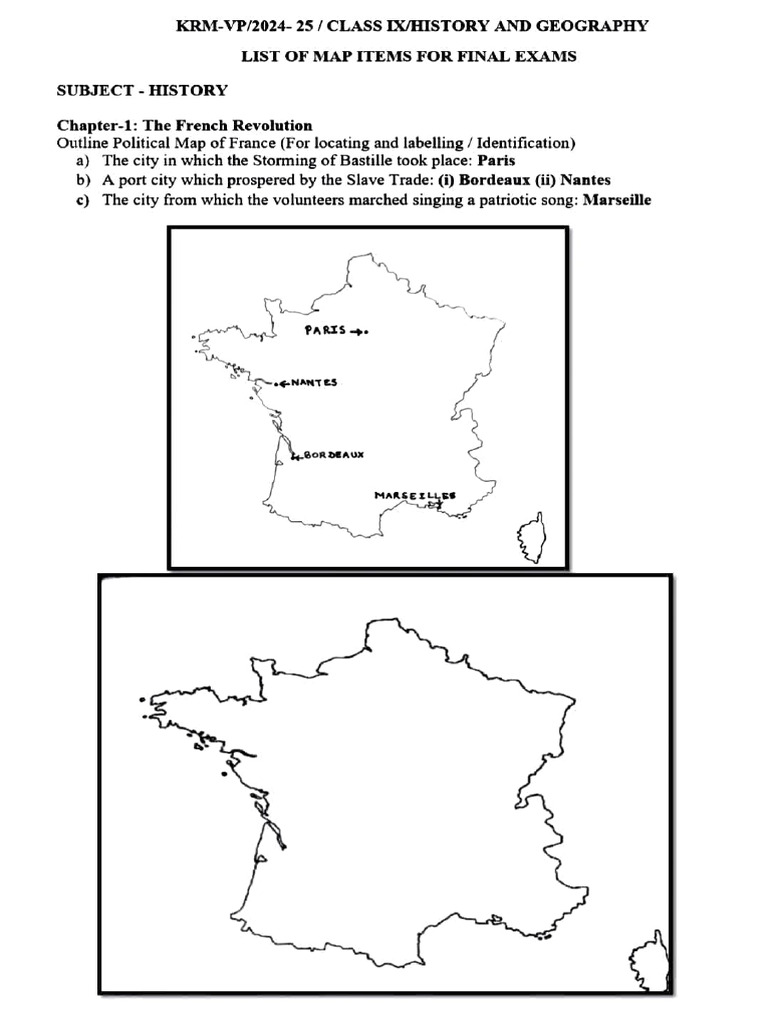 Mapwork - Class IX | PDF | Asia | Earth Sciences