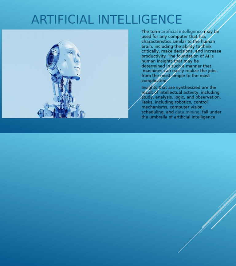 Artificial Intelligence | PDF