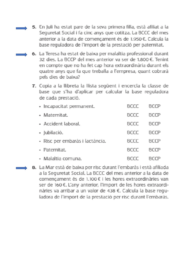 Activitats BCCC BCCP | PDF