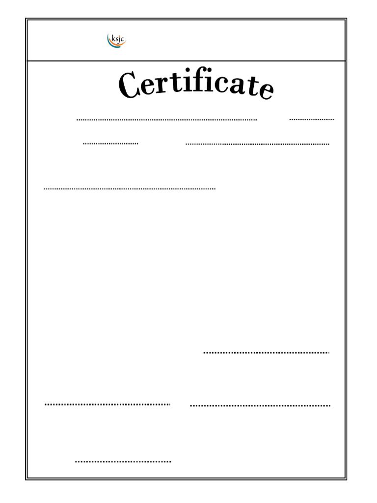 Chemistry Project Index Certificate-1 | PDF
