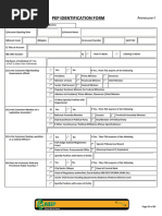 PEP Declaration Form | PDF | Justice | Crime & Violence