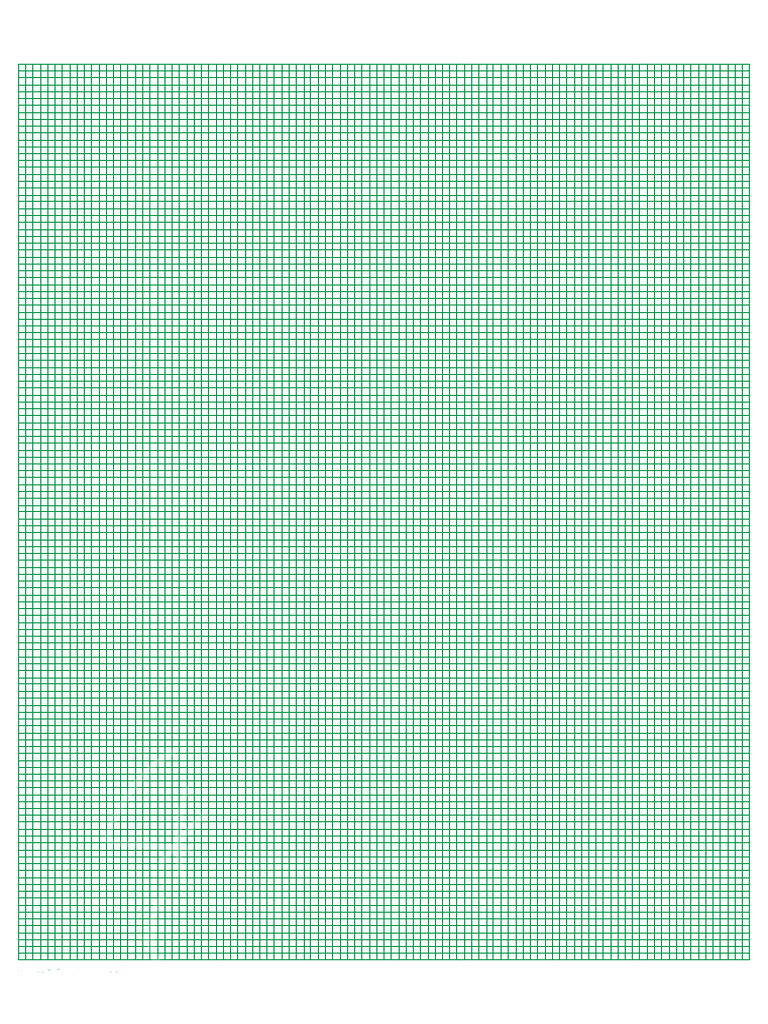 5 Squares Per CM Green Graph Paper A4 Watermarked | PDF