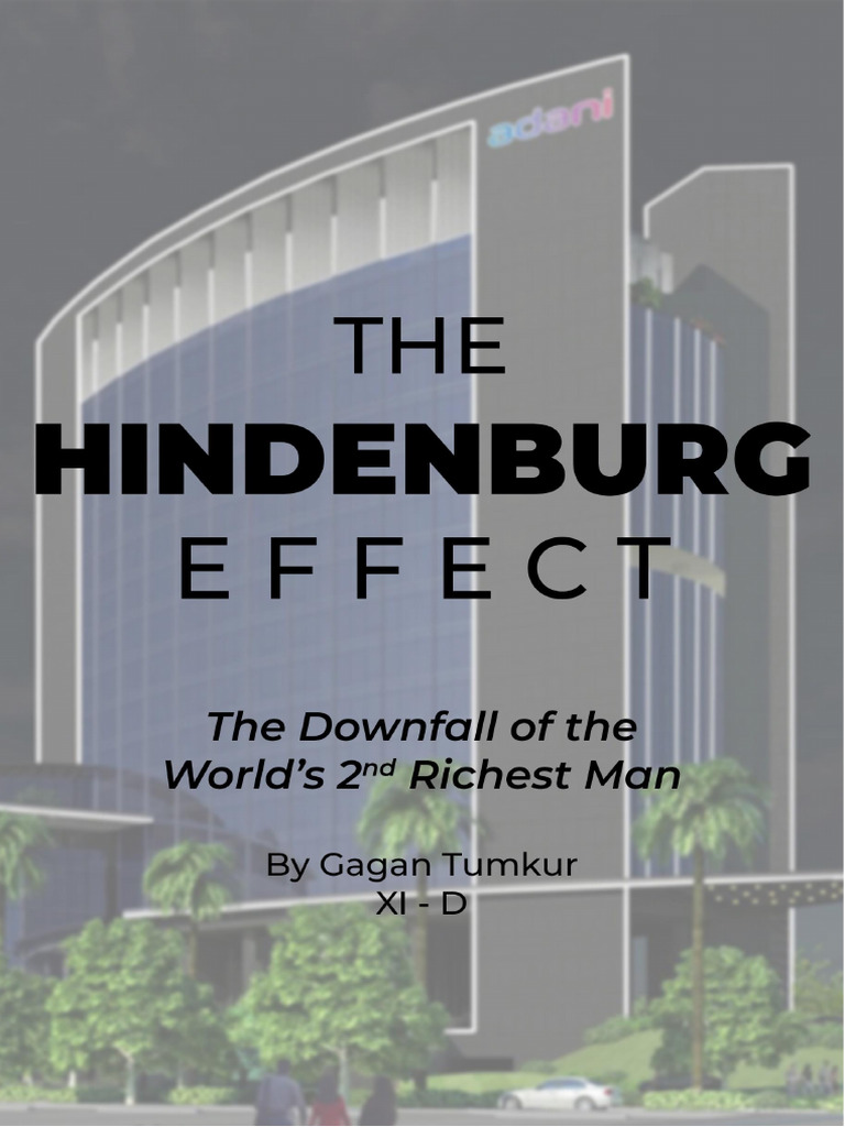 The Hindenburg Effect - Class 12 Economics Project | PDF | Power ...
