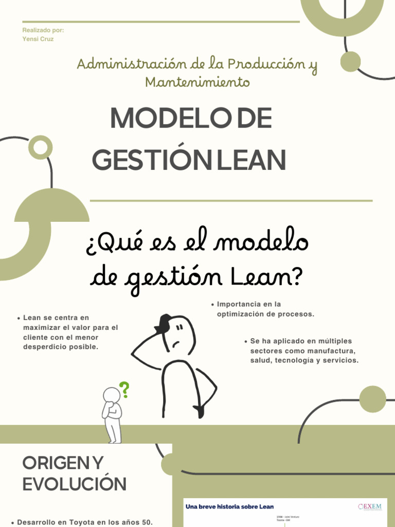 Modelo Lean | PDF | Lean Manufacturing | Negocios económicos