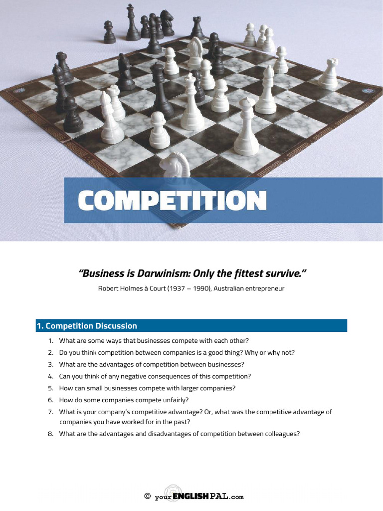 Understanding Business Competition Dynamics | PDF | Monopoly | Competition