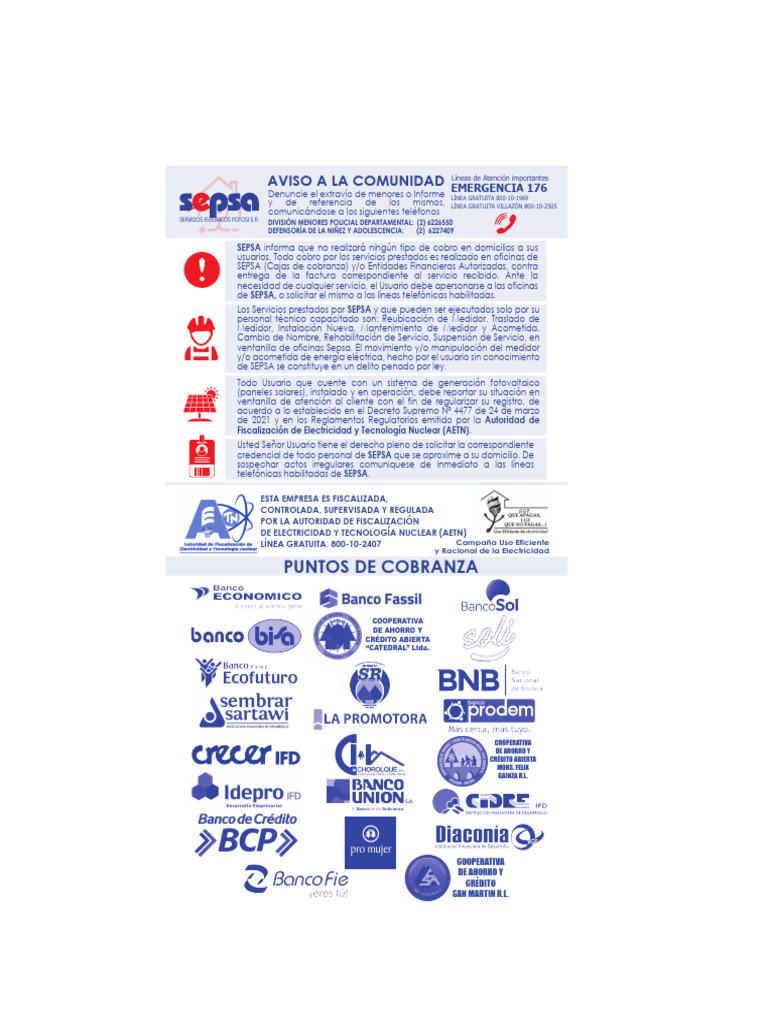 SEPSA AZUL Y ROJO | PDF | Cooperativa