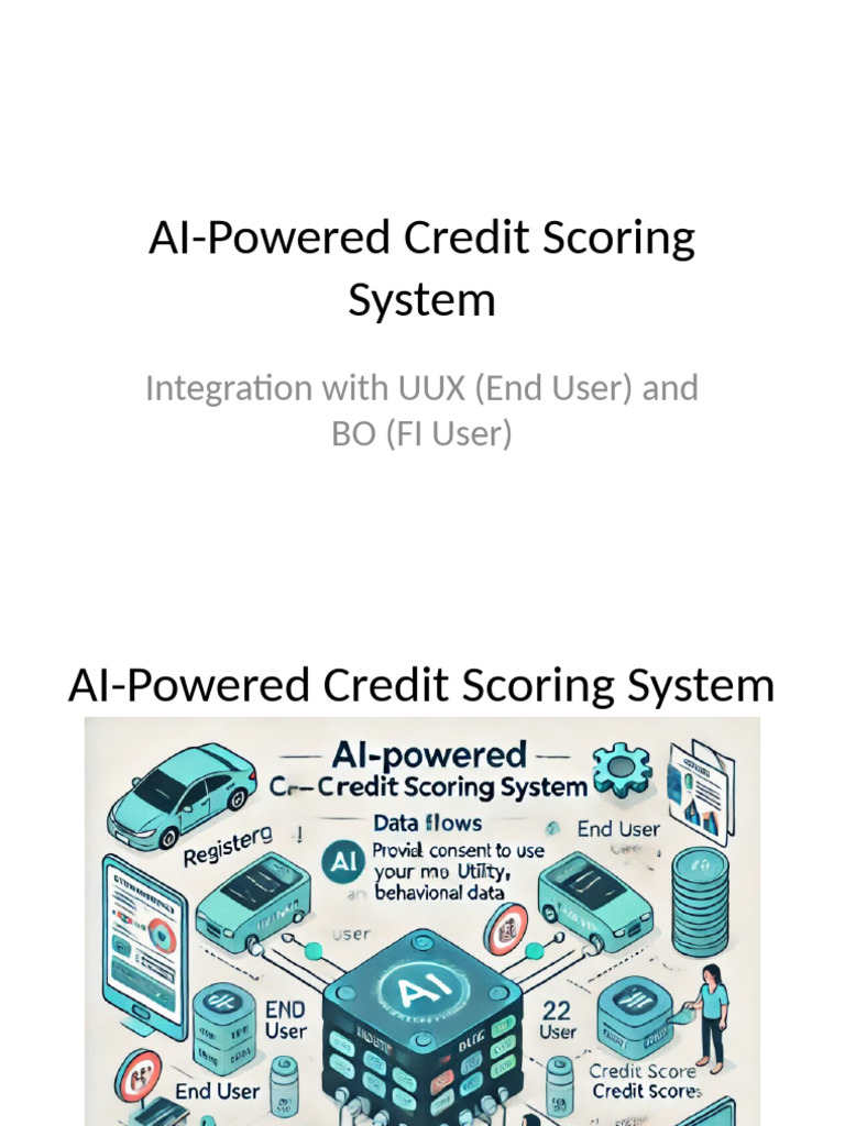 AI Credit Scoring System Diagram | PDF