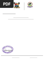 NYSC Medical Fitness Certificate Sample | PDF | Self-Improvement