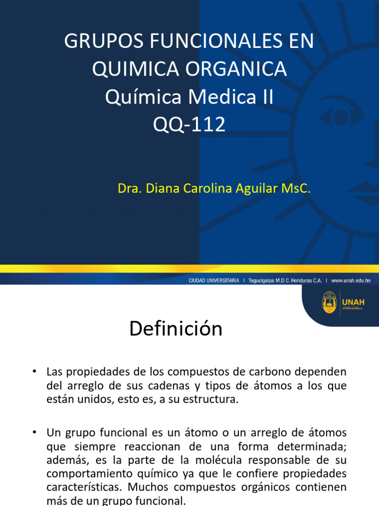 Grupos Funcionales Pdf Grupo Funcional Compuestos Químicos 5614