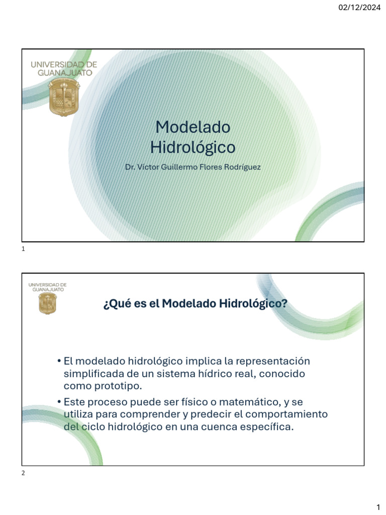 Modelado Hidrológico y SIG | PDF | Hidrología | Sistema de información ...