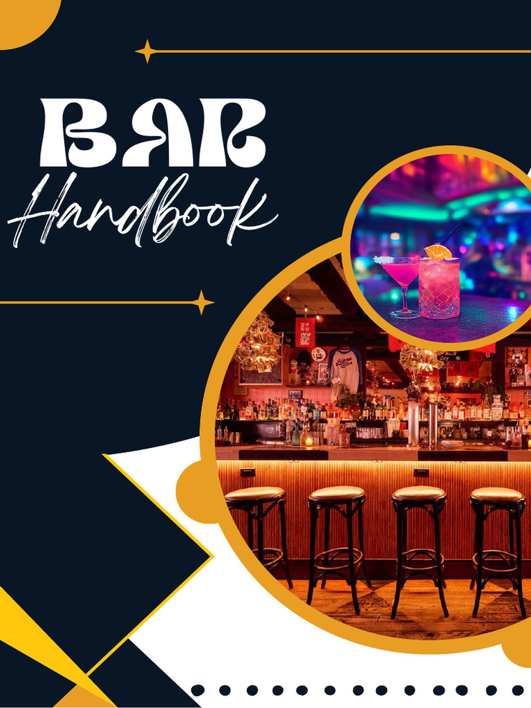 Bar Operations Handbook | PDF | Hygiene | Food Safety