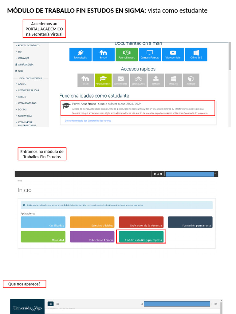 TFE_guia estudante | PDF