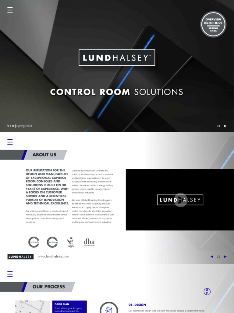 LundHalsey Corporate Brochure Spring 2023 LR | PDF | Virtual Reality | Computer Monitor