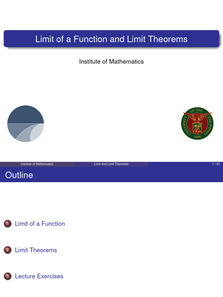 Understanding Limits and Theorems | PDF | Function (Mathematics ...