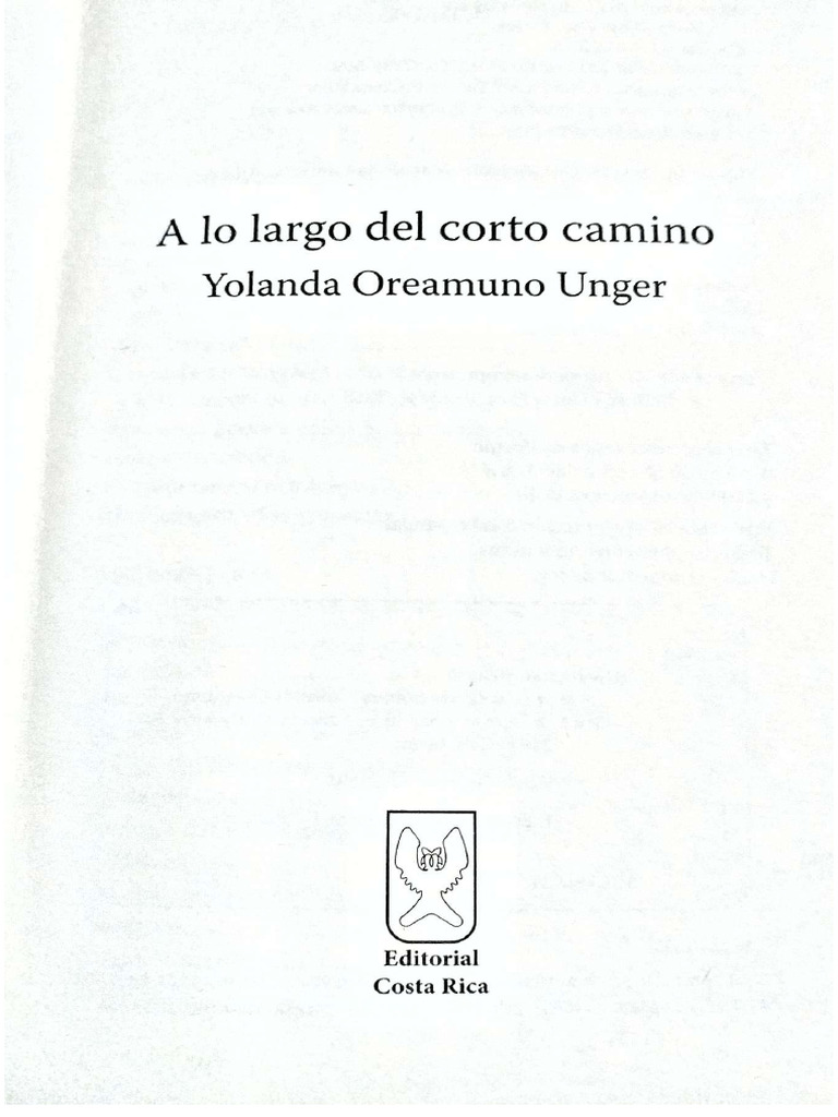A Lo Largo Del Corto Camino I Parte | PDF