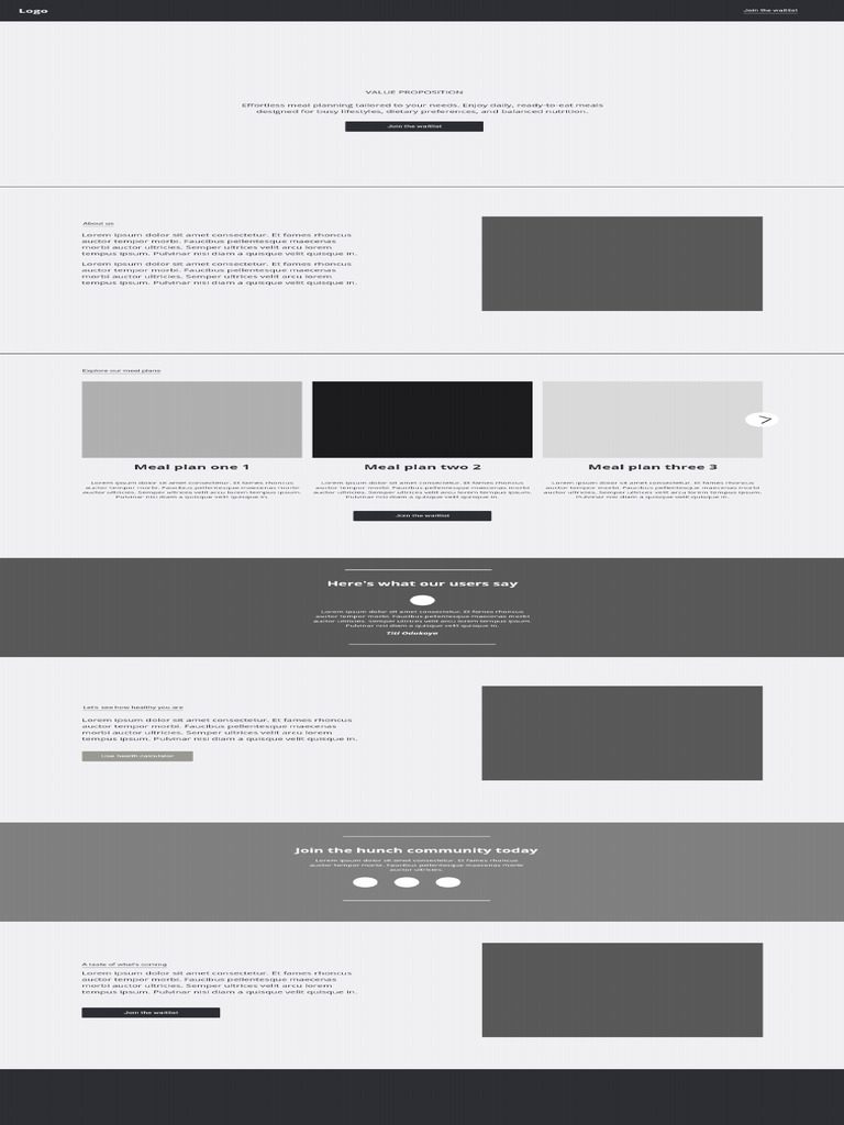 Hunch Wireframe 1 | PDF