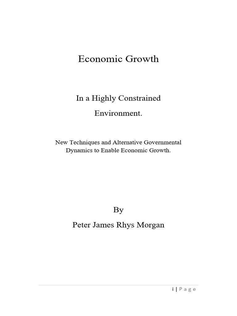 Economic Growth Book. | PDF | Taxes | Gross Domestic Product