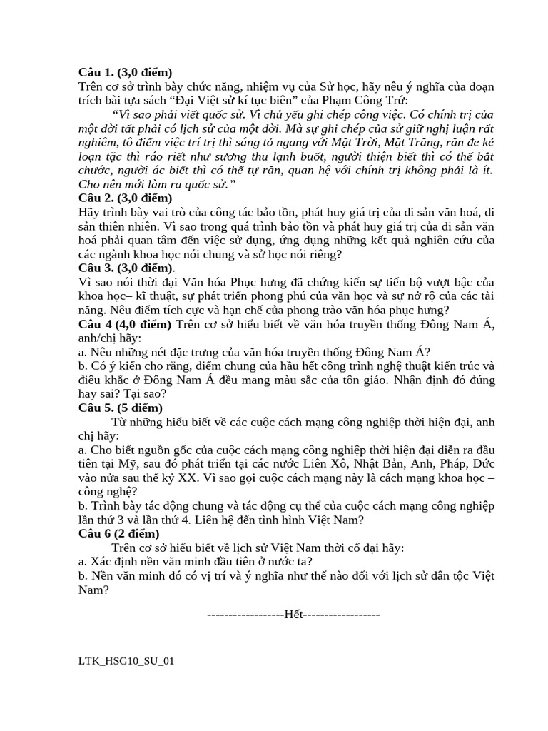 LTK - HSG10 - SU - 01 M I | PDF