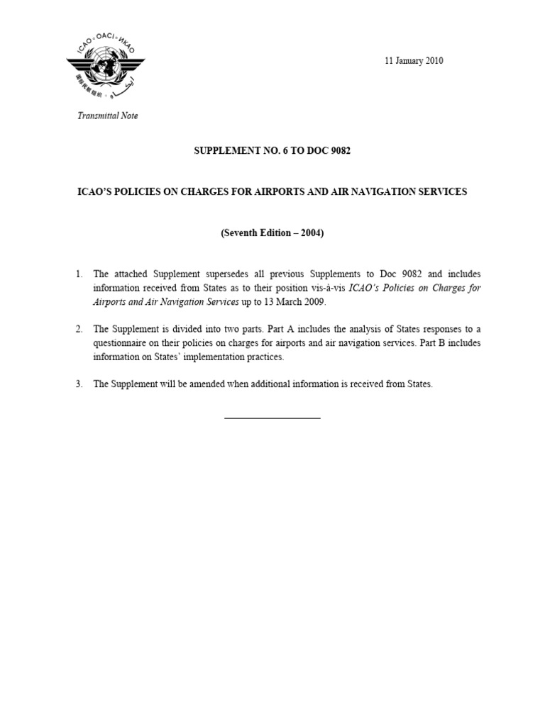 9082 Sup Cons | PDF | Aviation | Economies