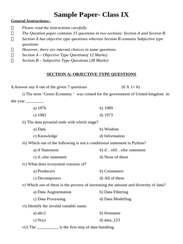 Sample PaperIX AI14.1.25 | PDF | Data | Artificial Intelligence