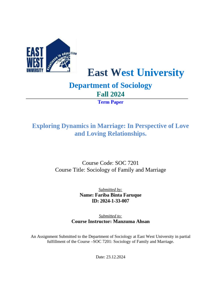 Marriage Dynamics: Generational Views | PDF | Love | Marriage