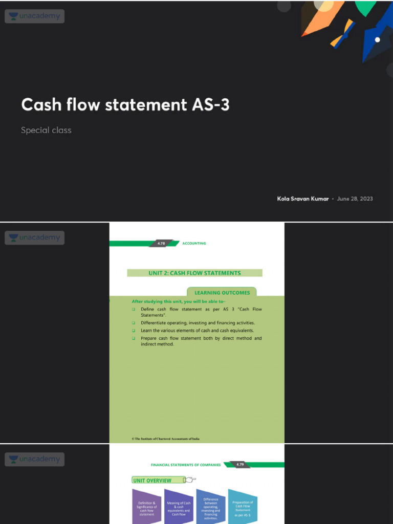 Cash Flow Statement AS3 No Anno | PDF