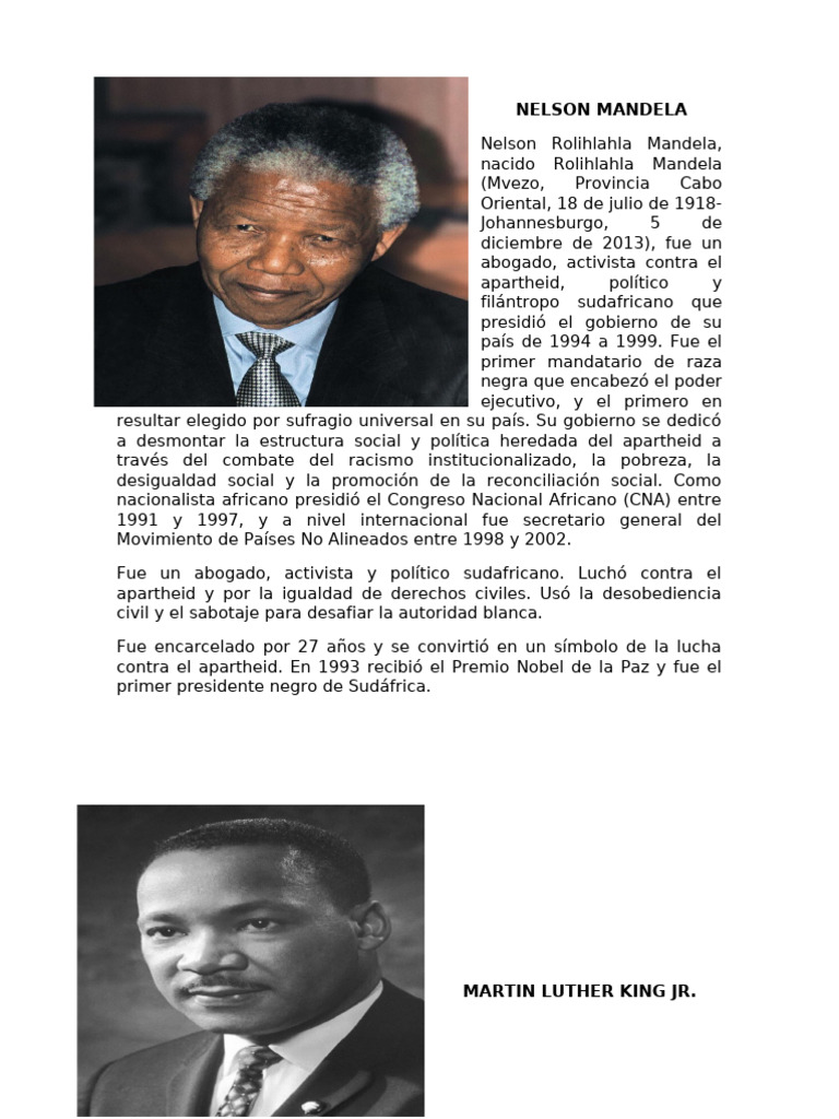 Nelson Mandela | PDF | Mahatma Gandhi | Nelson Mandela