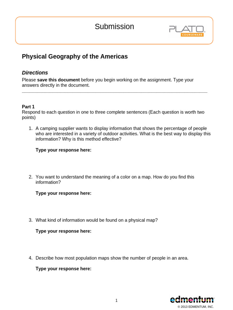 Physical Geography of the Americas | PDF