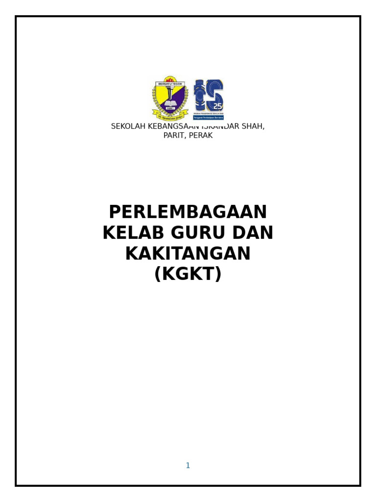 Perlembagaan KGKT Skis | PDF