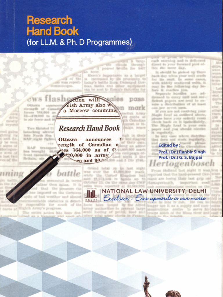 Research Hand Book LLM PhD | PDF