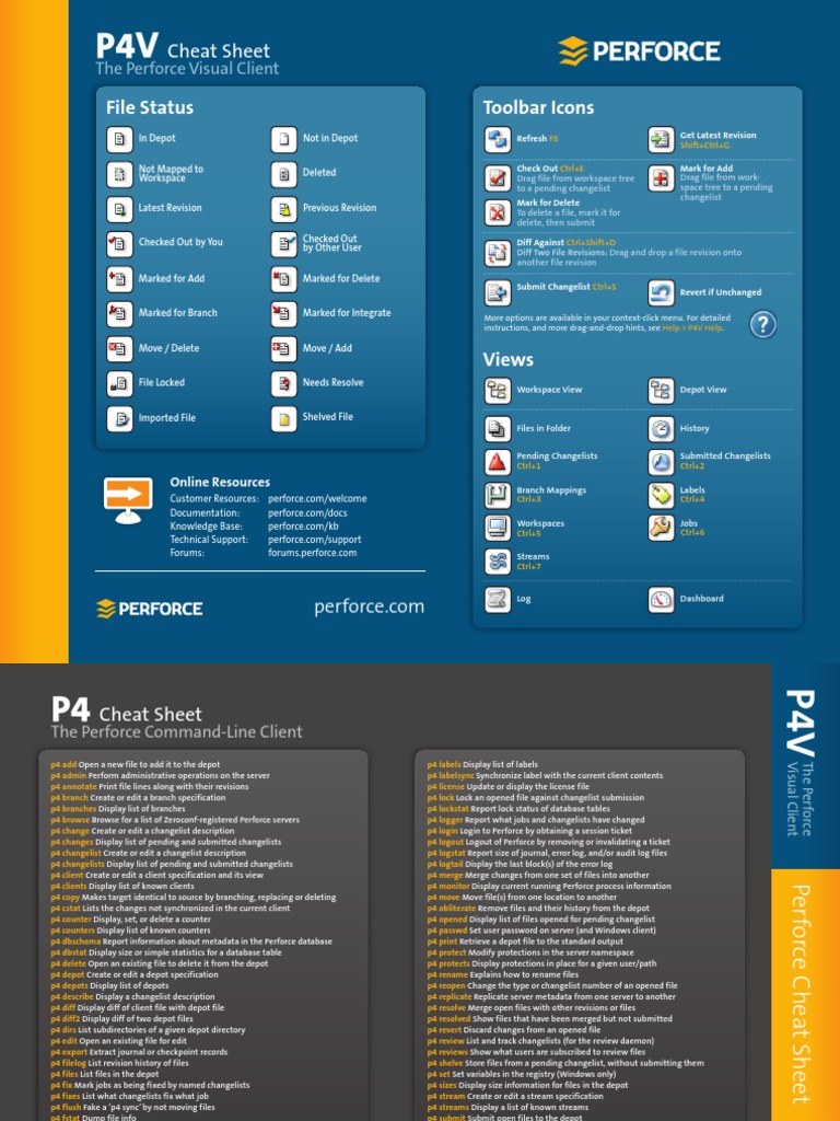 p4 p4v Cheat Sheet | Download Free PDF | Computer File | Computer Architecture