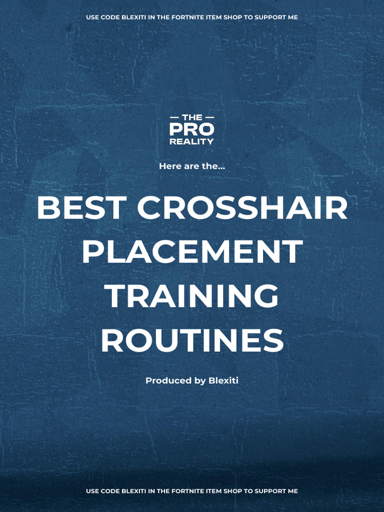 Best Crosshair Placement Training Routine | PDF