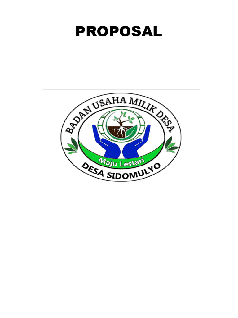 Proposal Bumdes 2025 | PDF