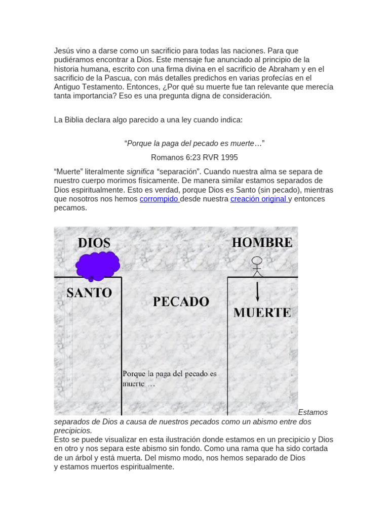 jesus | PDF | Pecado | Dios