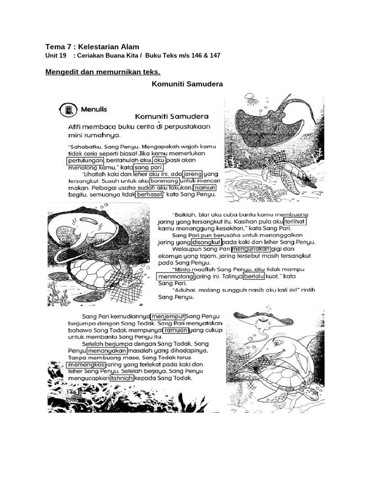 Teks Petikan MS 146-147 | PDF
