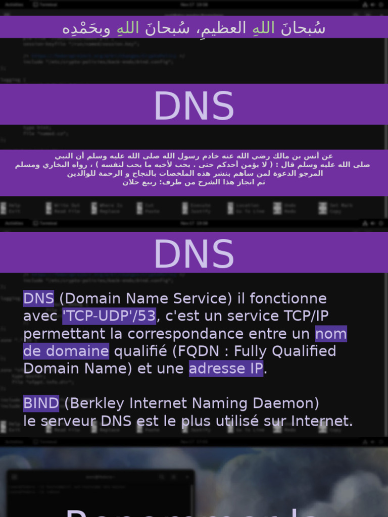 2- DNS installation et configuration basic du serveur DNS sous LINUX | PDF | Système de noms de ...