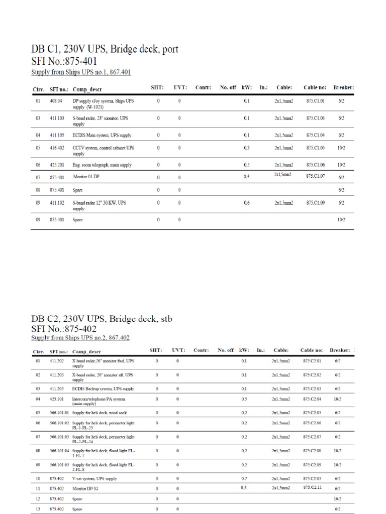 Diagrama DB C1,C2 230V. adiconado os duas OS DP | PDF