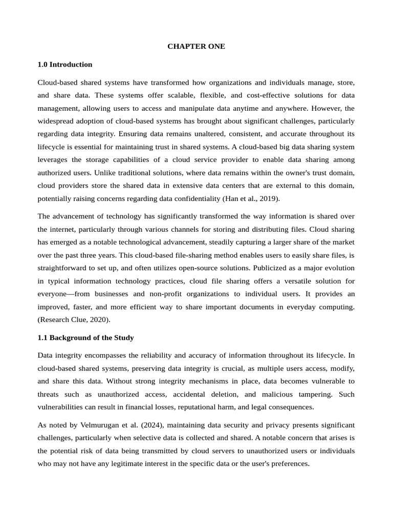 Securing Data Integrity in Cloud-Based Shared Systems Using Audit Trial ...