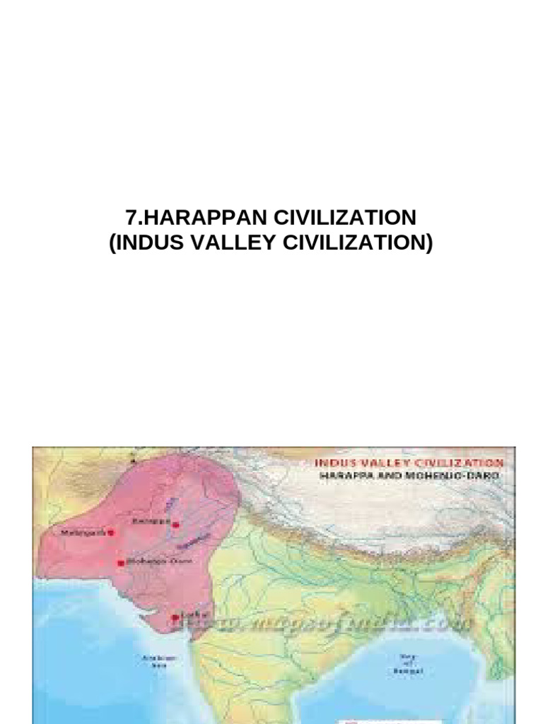 7.Harappan Civilization (1) | PDF