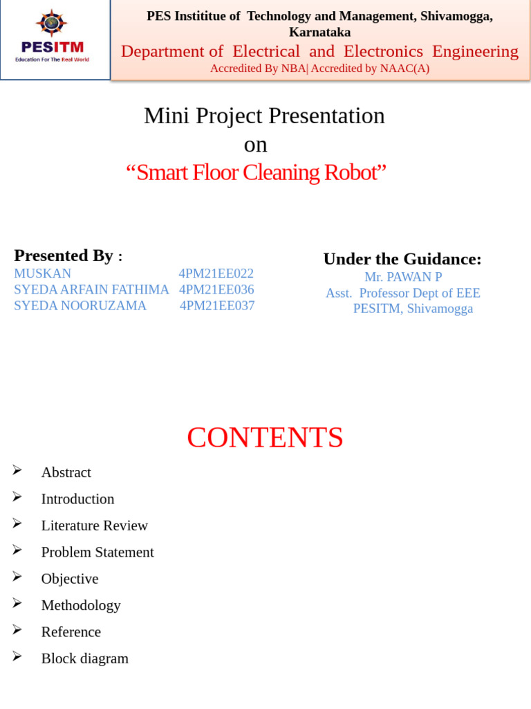 Smart Floor | PDF | Robot | Robotics