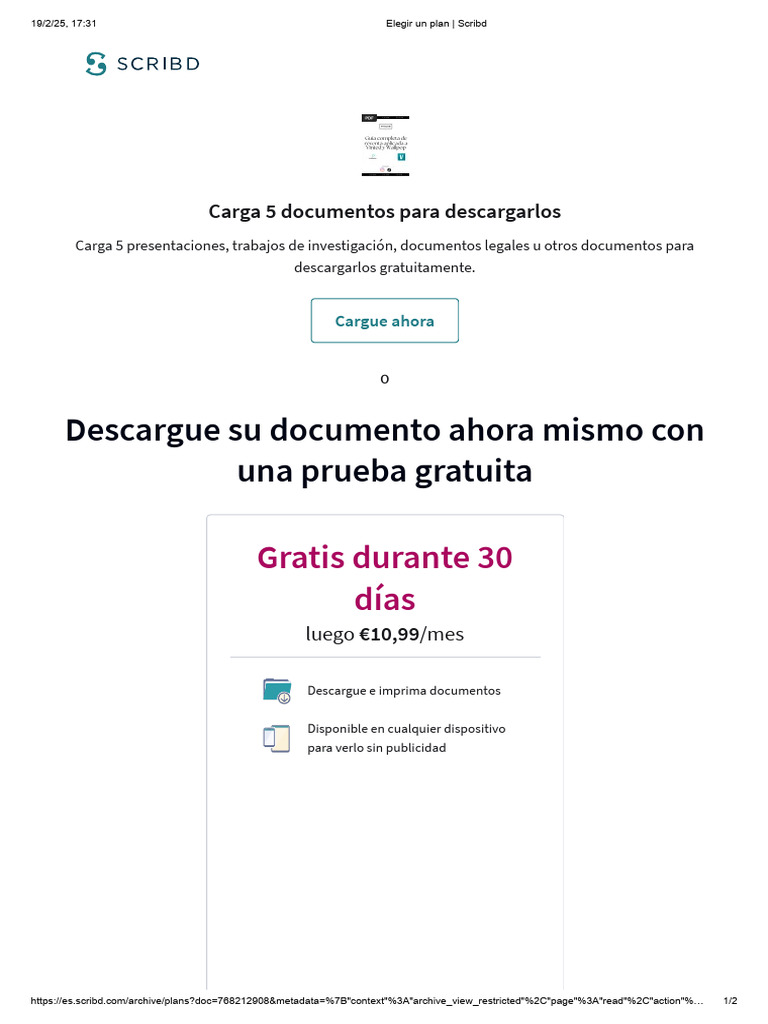 Elegir Un Plan - Scribd | PDF